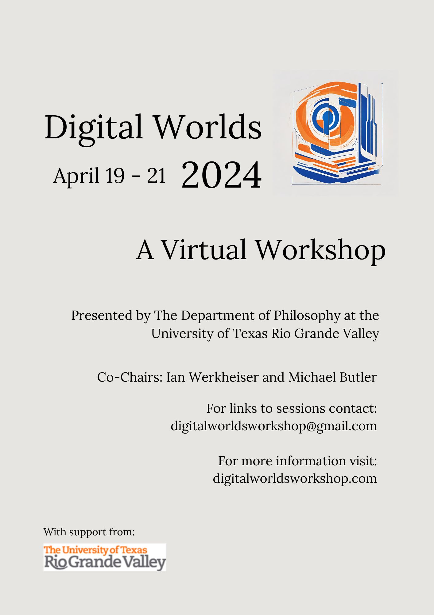 Virtual Workshop – Digital Worlds Workshop