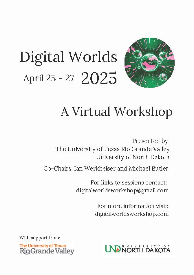 Virtual Workshop – Digital Worlds Workshop